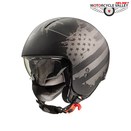 Premier Helmets Rocker - ON 1 BM White-Red-Blue Colour, All Rocker - ON ...