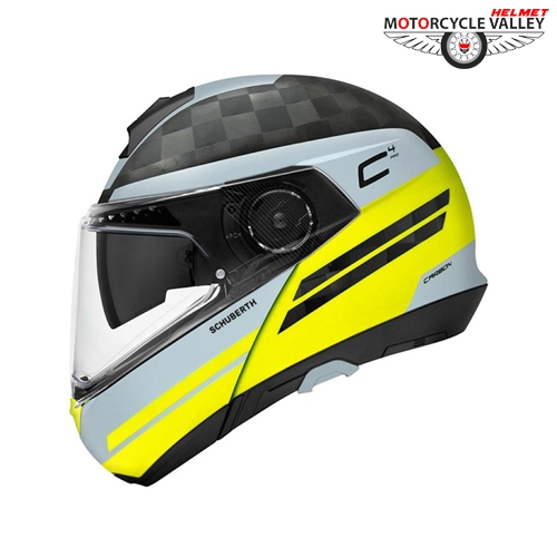Schuberth Helmets C4 Pro Carbon - Tempest White Colour, All C4 Pro ...