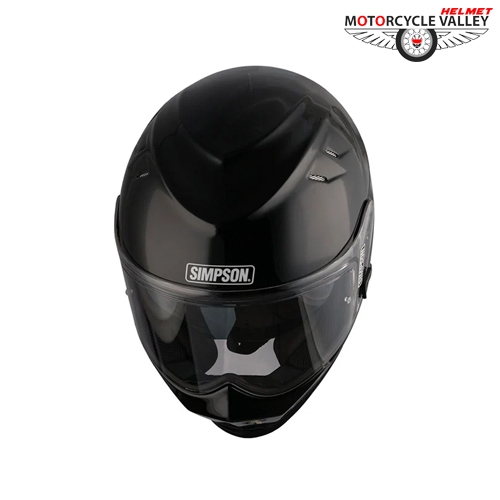 Simpson Helmets Venom Solid - Gunmetal Colour, All Venom Solid ...