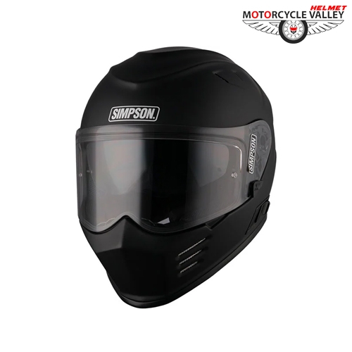 Simpson Helmets Venom Solid - Gunmetal Colour, All Venom Solid ...