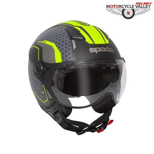 Spada Helmets Hellion - Arrow Matt Black-Orange Colour, All Hellion ...