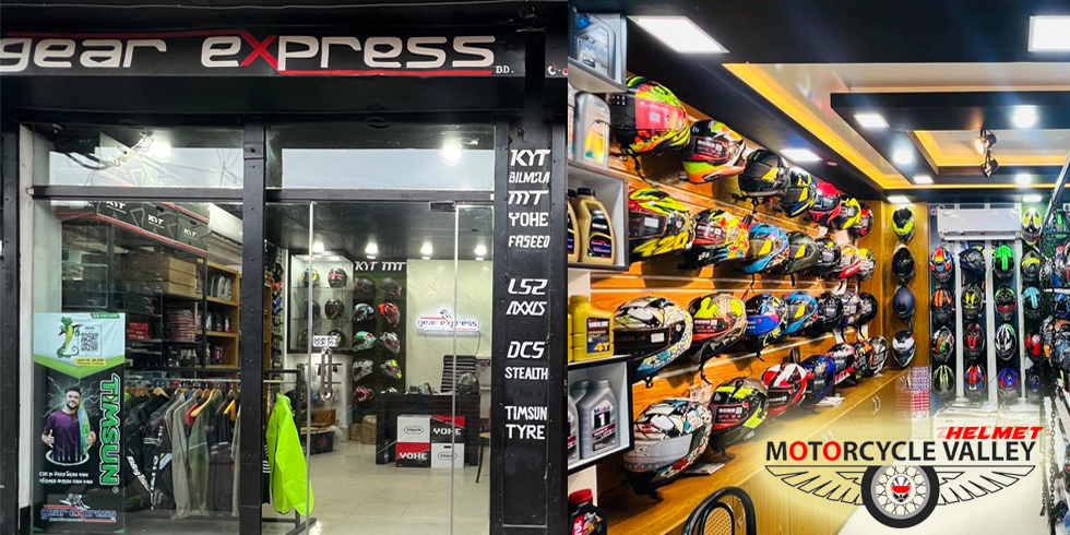 Helmet Showroom in Comilla | Gear Express BD