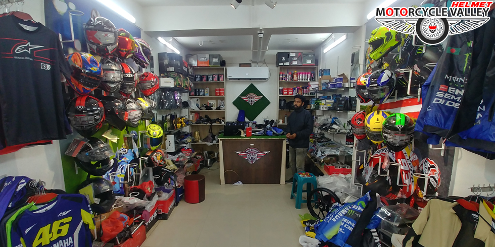 Helmet Showroom in Rajshahi | Moto Valley