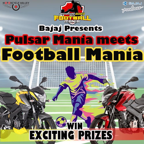 ফুটবল প্রেমিদের জন্য নিয়ে এলো Pulsar Mania meets Football Mania