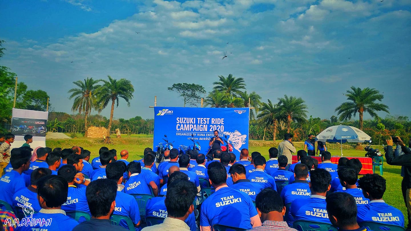 Suzuki Test Ride Campaign 2020 Held on Motolab