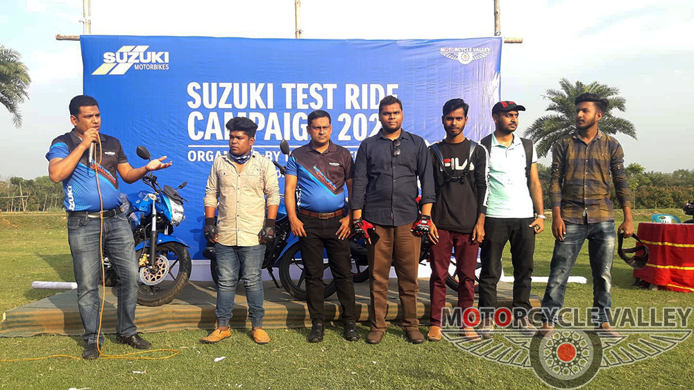 Suzuki Test Ride Campaign 2020 Held on Motolab