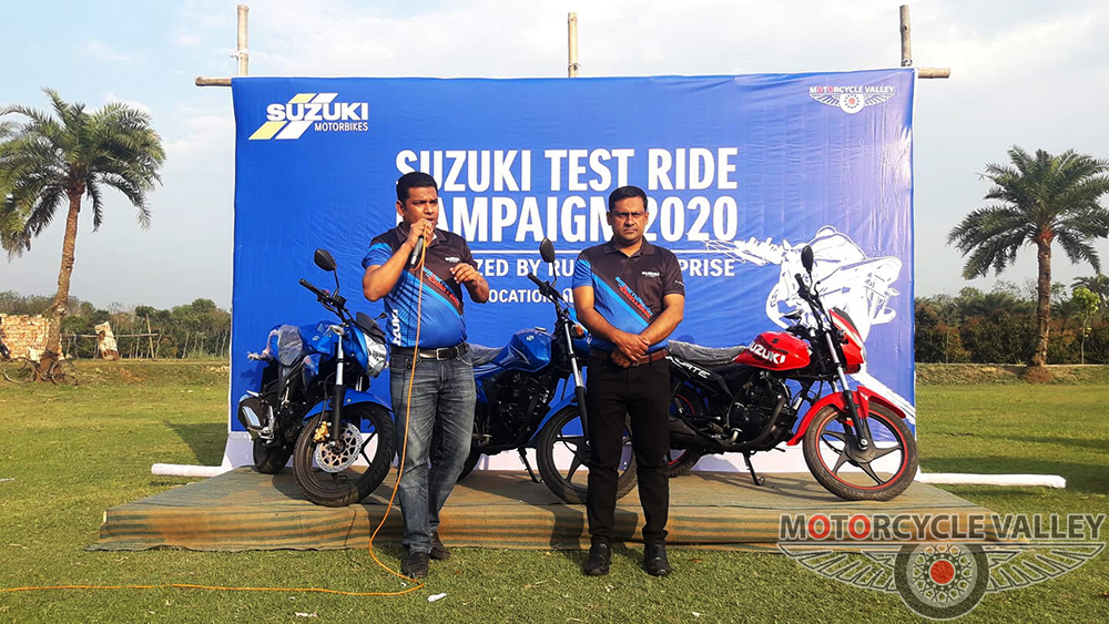 Suzuki Test Ride Campaign 2020 Held on Motolab