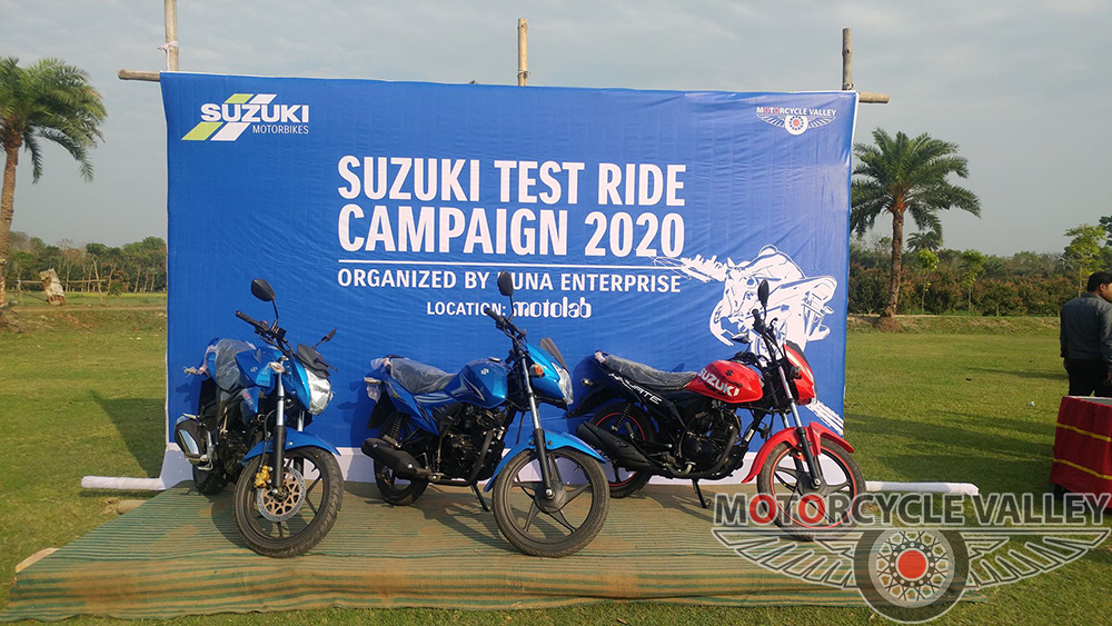 Suzuki Test Ride Campaign 2020 Held on Motolab