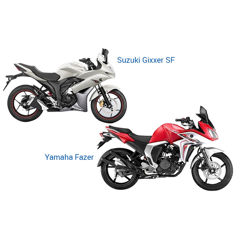 Yamaha Fazer Vs Suzuki Gixxer SF Motorbike review. Motorcycle Bangladesh