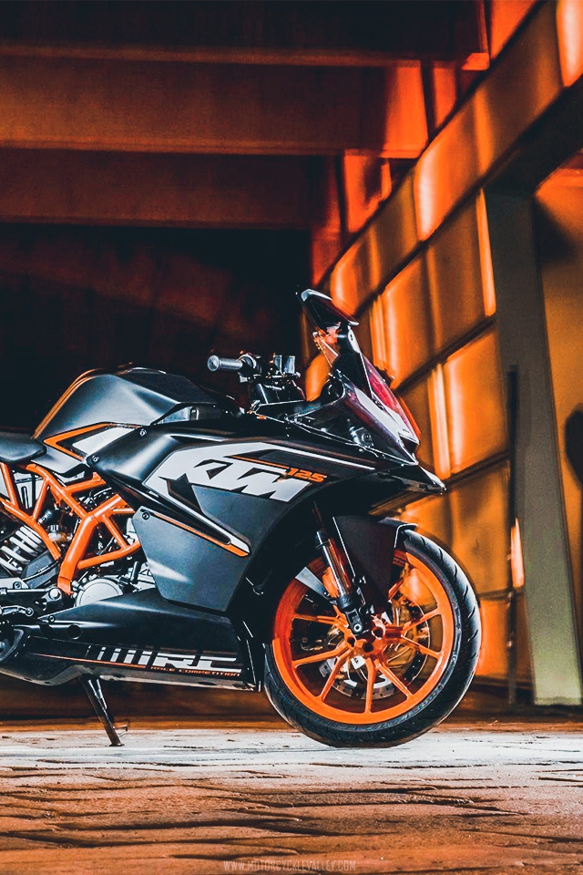KTM RC 125 Wallpaper | 4K | HD | Free Download
