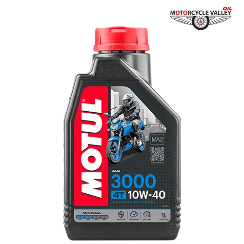 MOTUL 3000 10W-40 4T Plus Vs Castrol Activ 4T 10W30 Comparison