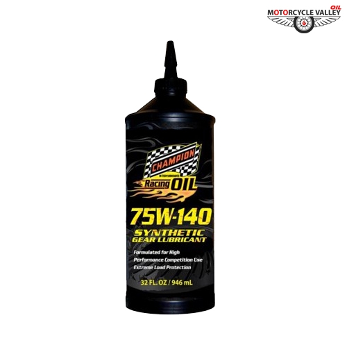 Motorex CHAIN LUBE RACING Vs Champion 75W140 Synthetic Gear Oil Comparison
