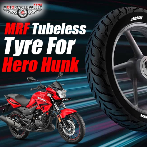 MRF Tubeless Tyres for Hero Hunk