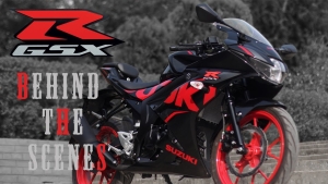 GSX-R 150 Behind The Scenes | WEAR HELMET SAFE RIDE SAVE LIFE | M2