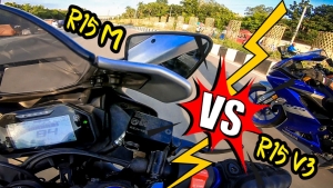 ওজন বেড়ে গেলে যা হয় আর কি! R15 v3 vs R15 M Performance test ...